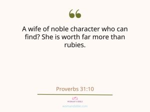 31 Empowering Bible Verses on the Value of a Woman - Exploring the ...