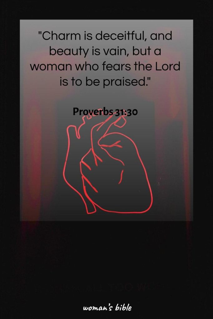 26 Beautiful Bible Verses About the Heart of a Woman - Exploring the ...