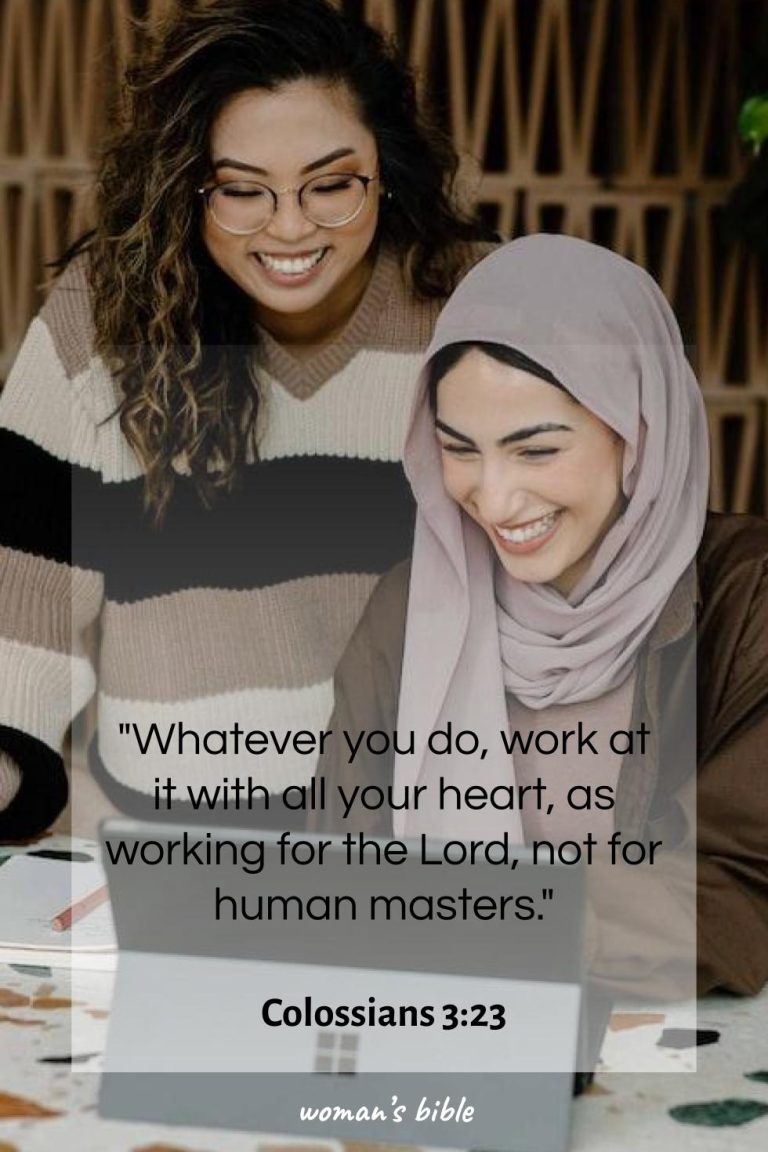 14 Important Bible Verse about Woman Working - Exploring the Source of ...