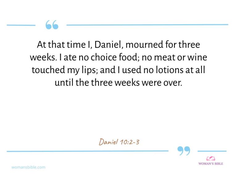 11 Bible Verses During Fasting - Exploring the Source of Female ...