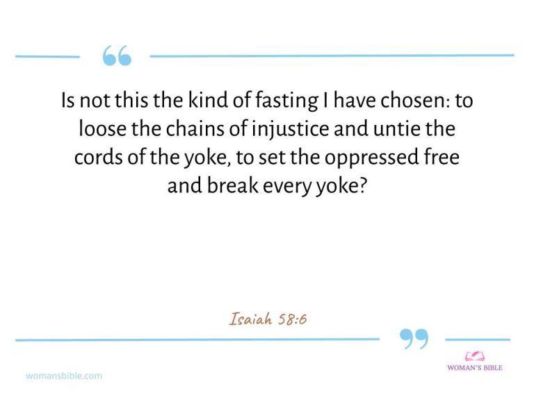 11 Bible Verses During Fasting - Exploring the Source of Female ...