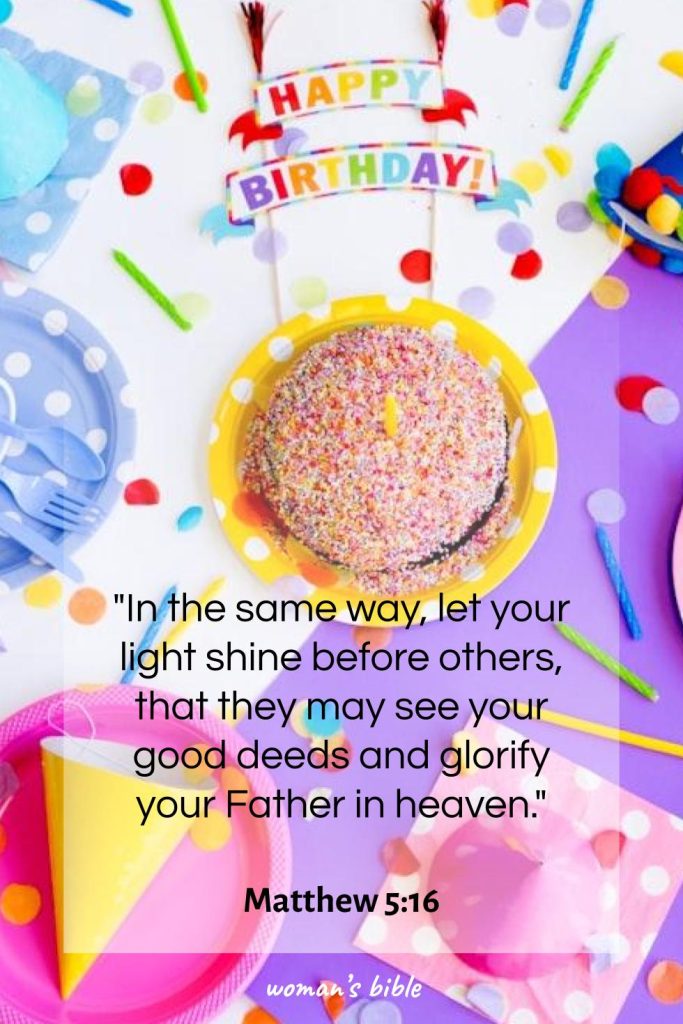 17 Bible Verses for Birthdays Blessing - Exploring the Source of Female ...