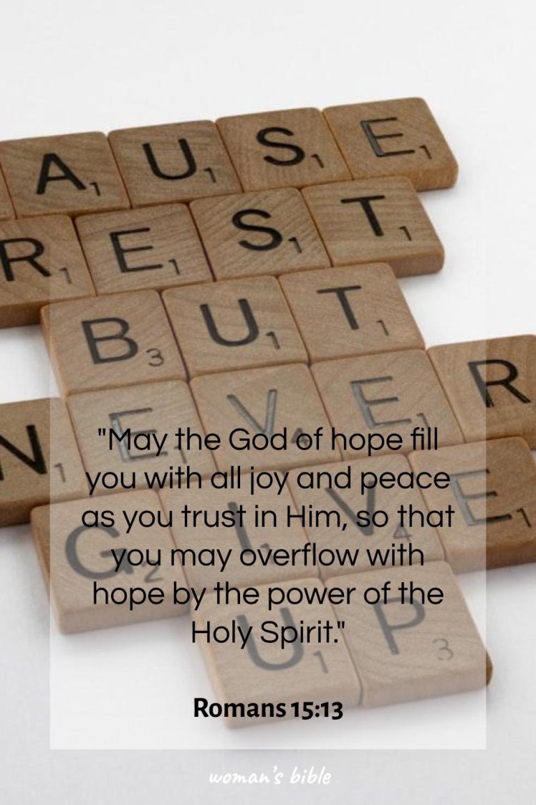 Today's Verse for Woman - Romans 15:13, Wednesday, April 17th, 2024 ...