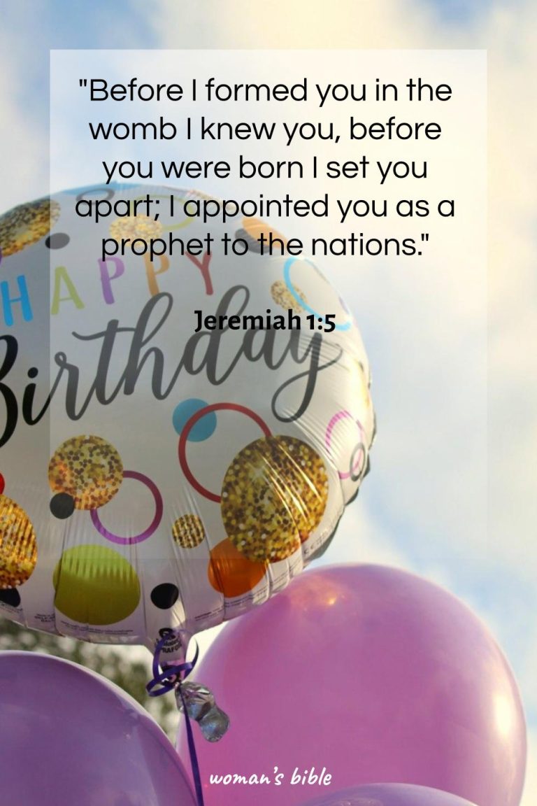 17 Bible Verses for Birthdays Blessing - Exploring the Source of Female ...