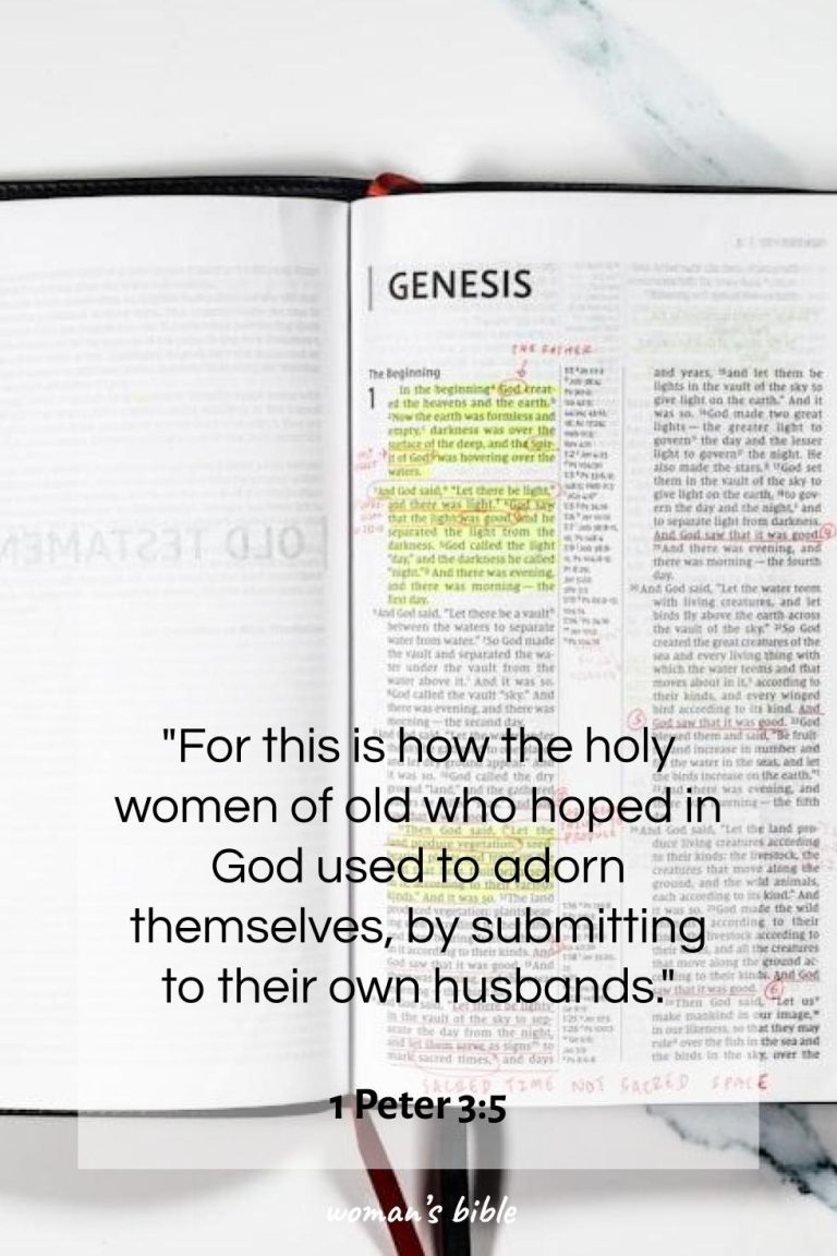 Today's Verse for Woman - 1 Peter 3:5, Thursday, December 4th, 2025 ...
